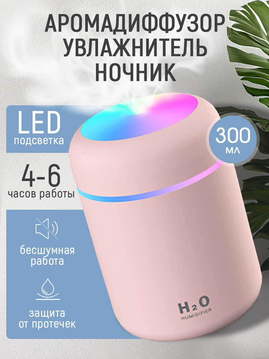 Ароматизатор-увлажнитель воздуха, автоматический, для дома и автомобиля, безопасно для детей и животных