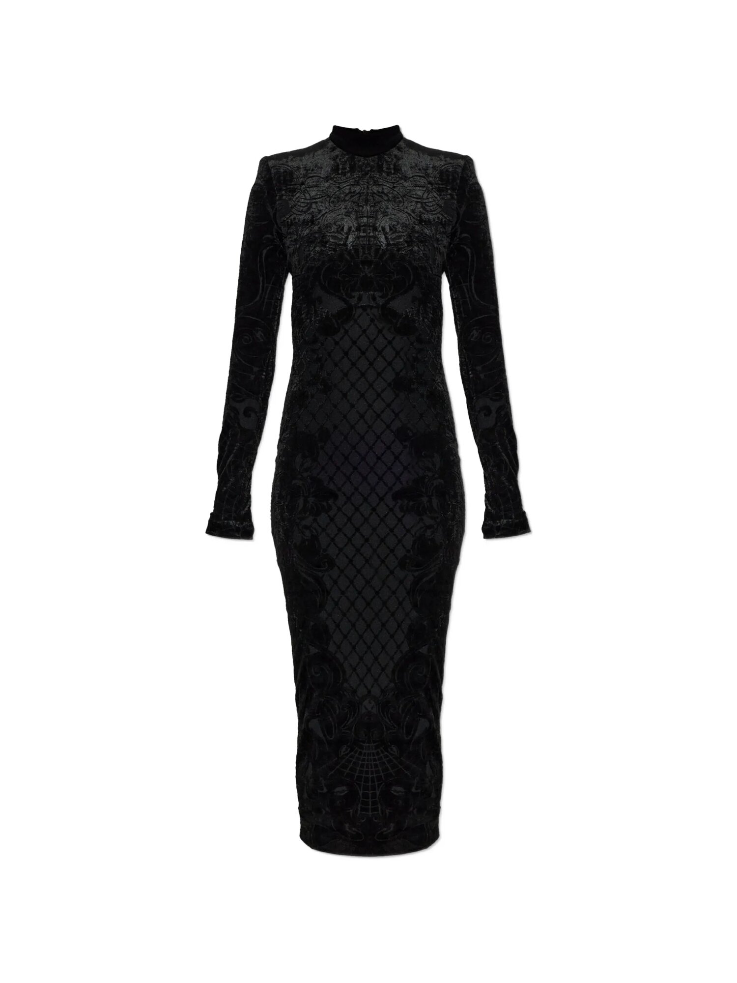 Платье Velvet patterned midi dress