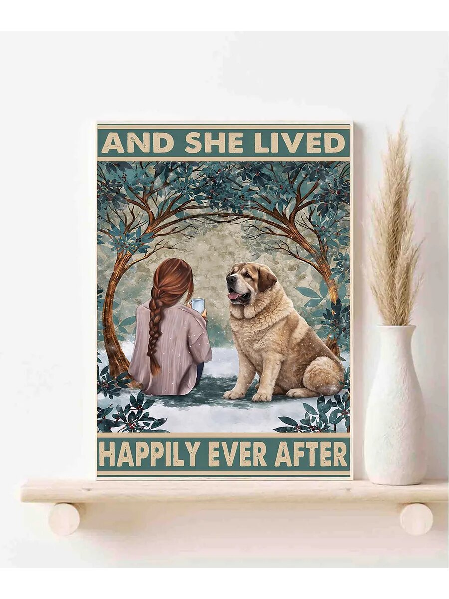 Испанский мастиф, Happily Ever After, Плакат 30x42см