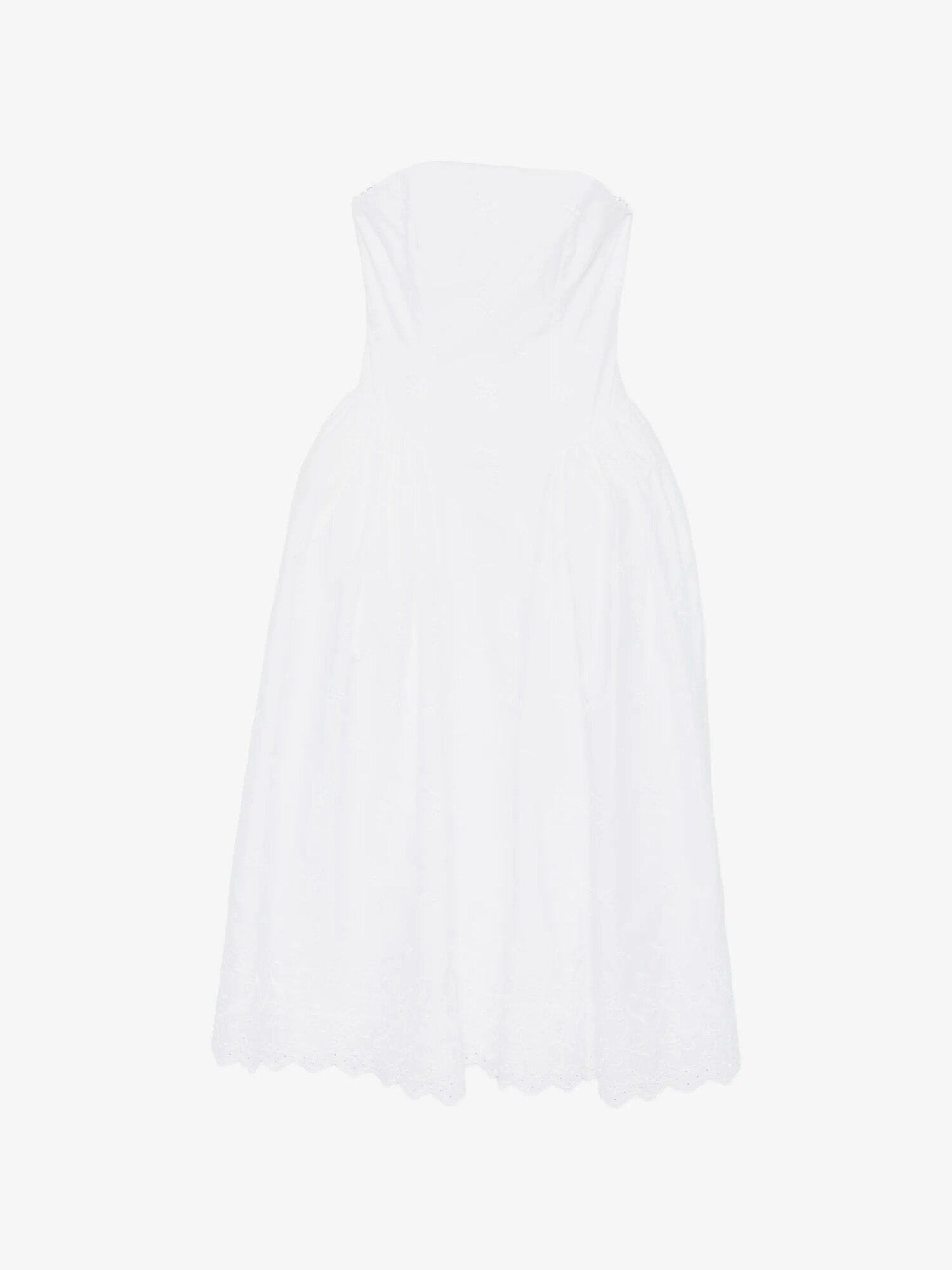 Платье Embroidered midi dress