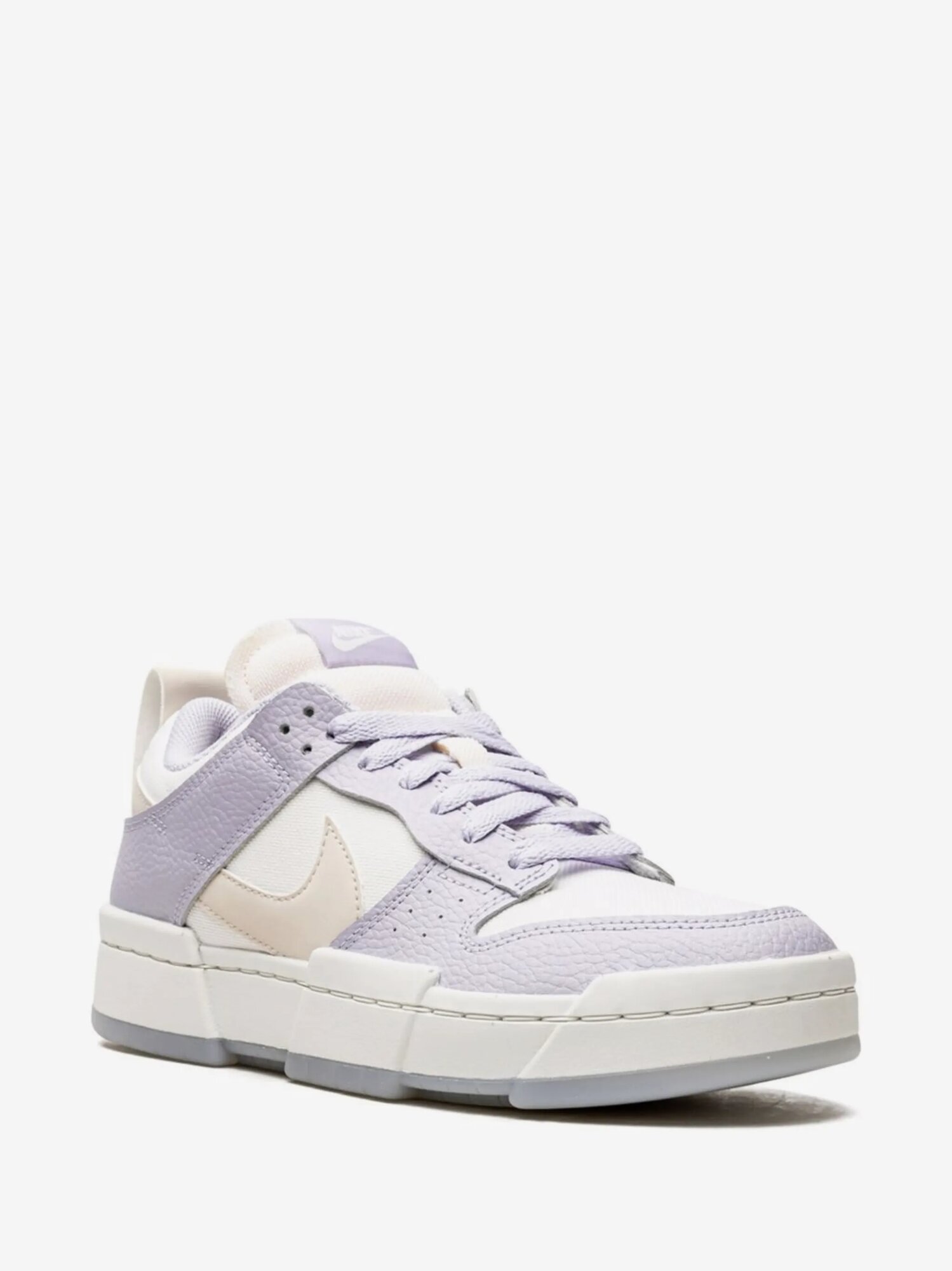 Кроссовки NIKE Dunk Low Disrupt, размер 10.5 US, бежевый/белый — фото 1