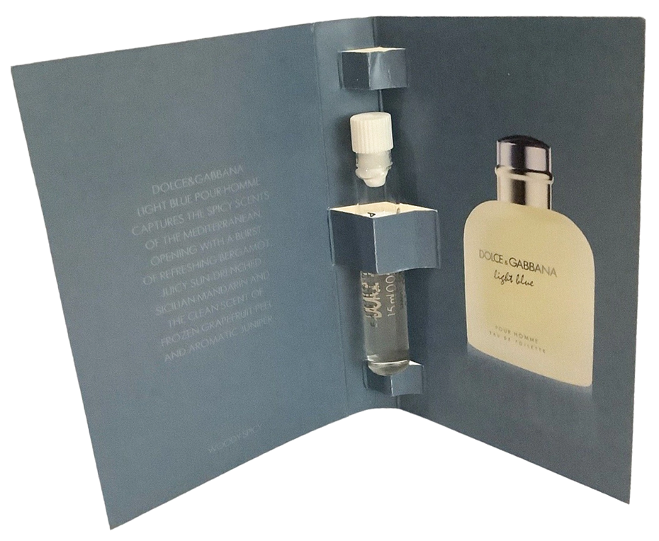 Мужская туалетная вода Dolce & Gabbana Light Blue Homme 1.5 мл пробник - Дольче Габбана Лайт Блю мужские