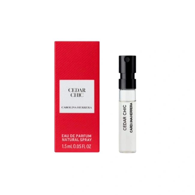 Кедровый Шик в миниатюре - Carolina Herrera Cedar Chic парфюмерная вода 1.5 мл