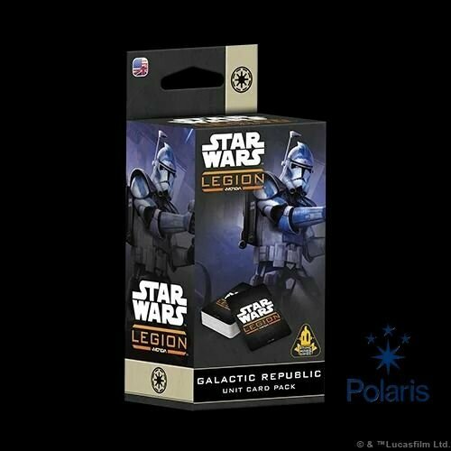 Набор карт юнитов для игры Star Wars: Legion Galactic Republic Unit Card Pack