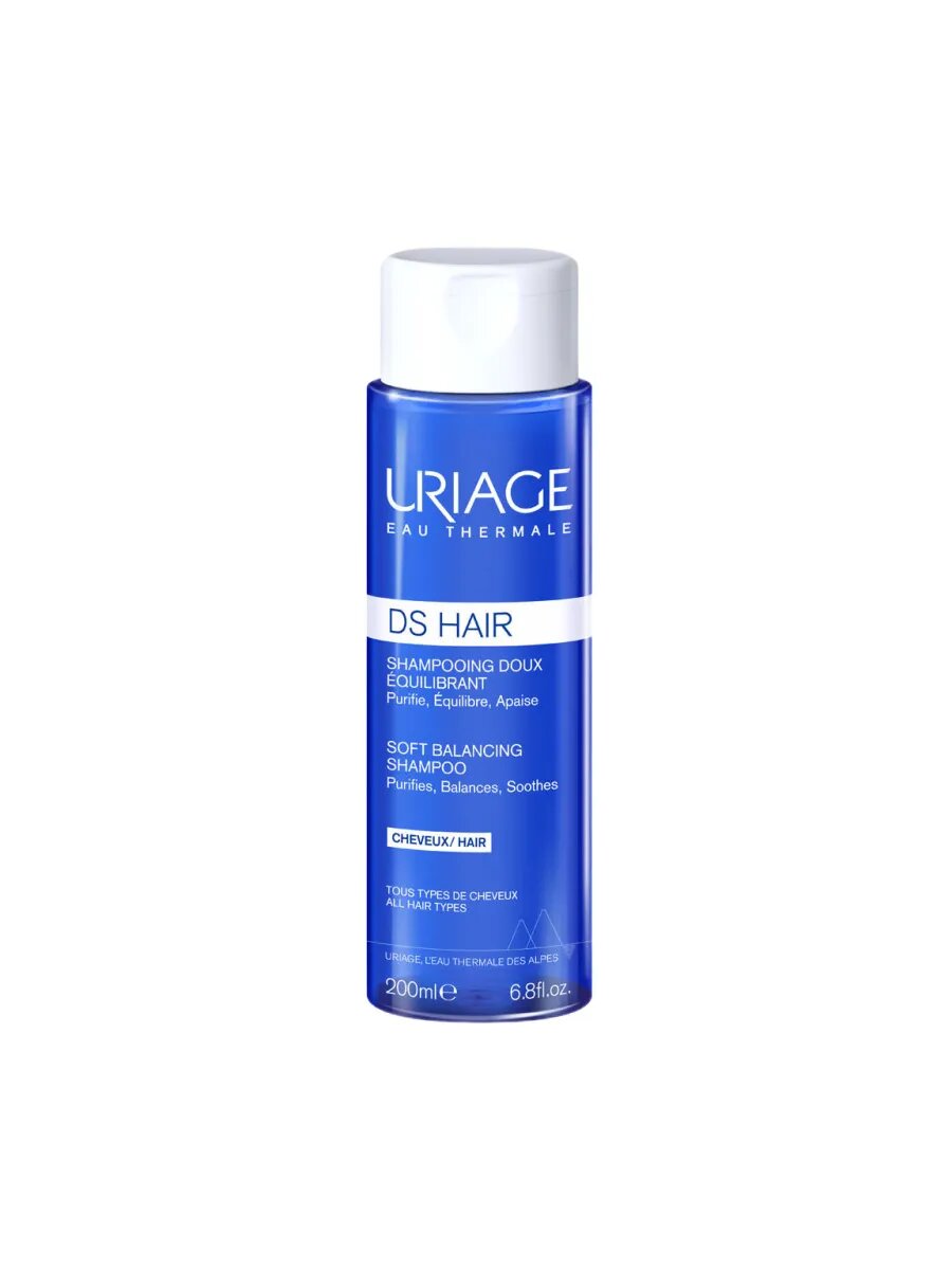 Uriage DS Hair Мягкий балансирующий шампунь для волос фл 200