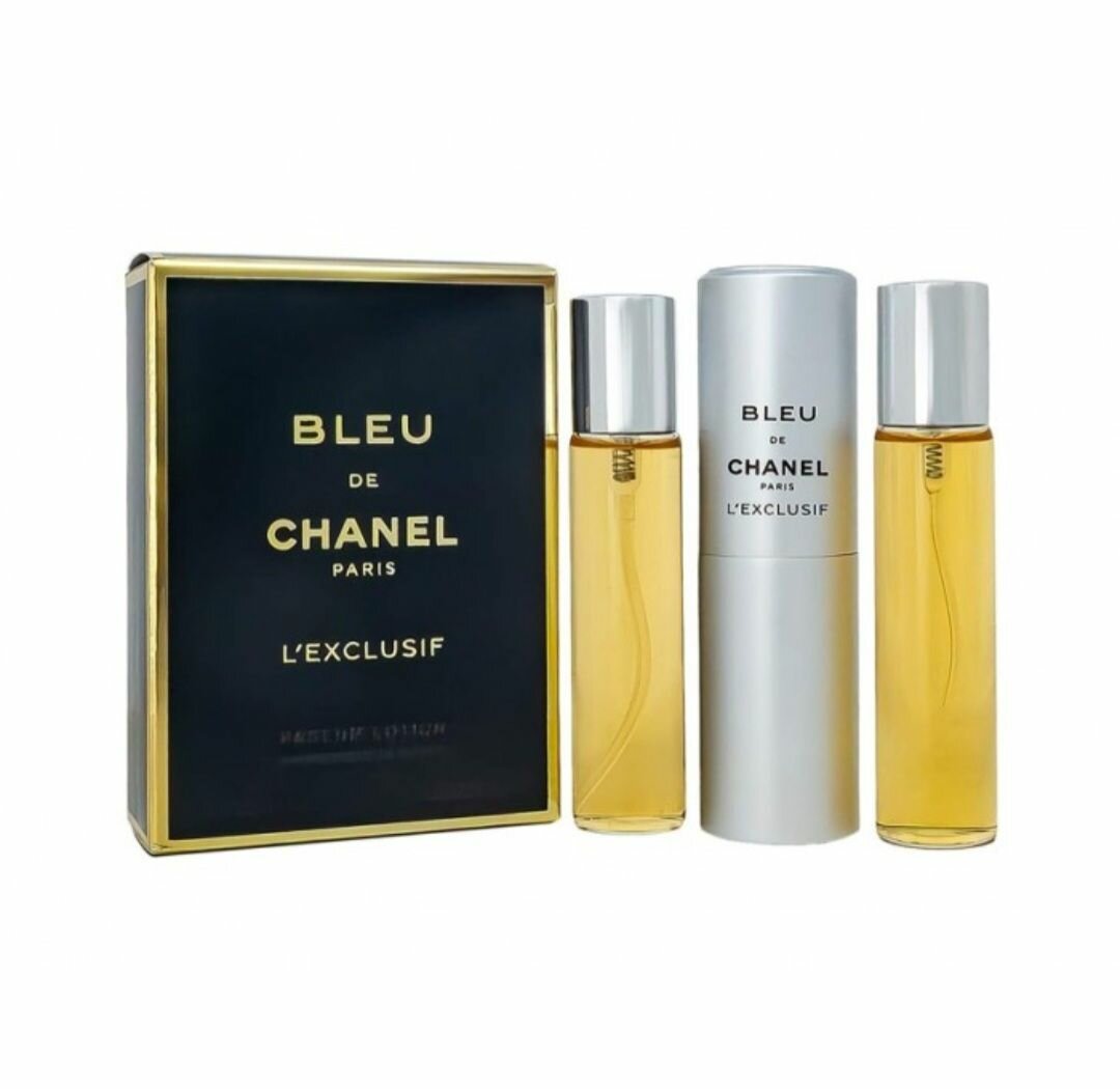 Мужская Парфюмерная вода Шанель Bleu de Шанель L'Exclusif Edр 3x20 ml