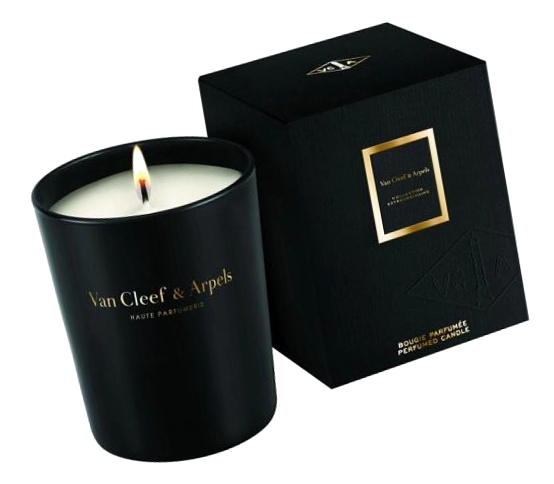 Van Cleef and Arpels Rose Rouge парфюмированная свеча для помещений 140 гр - Роза Руж