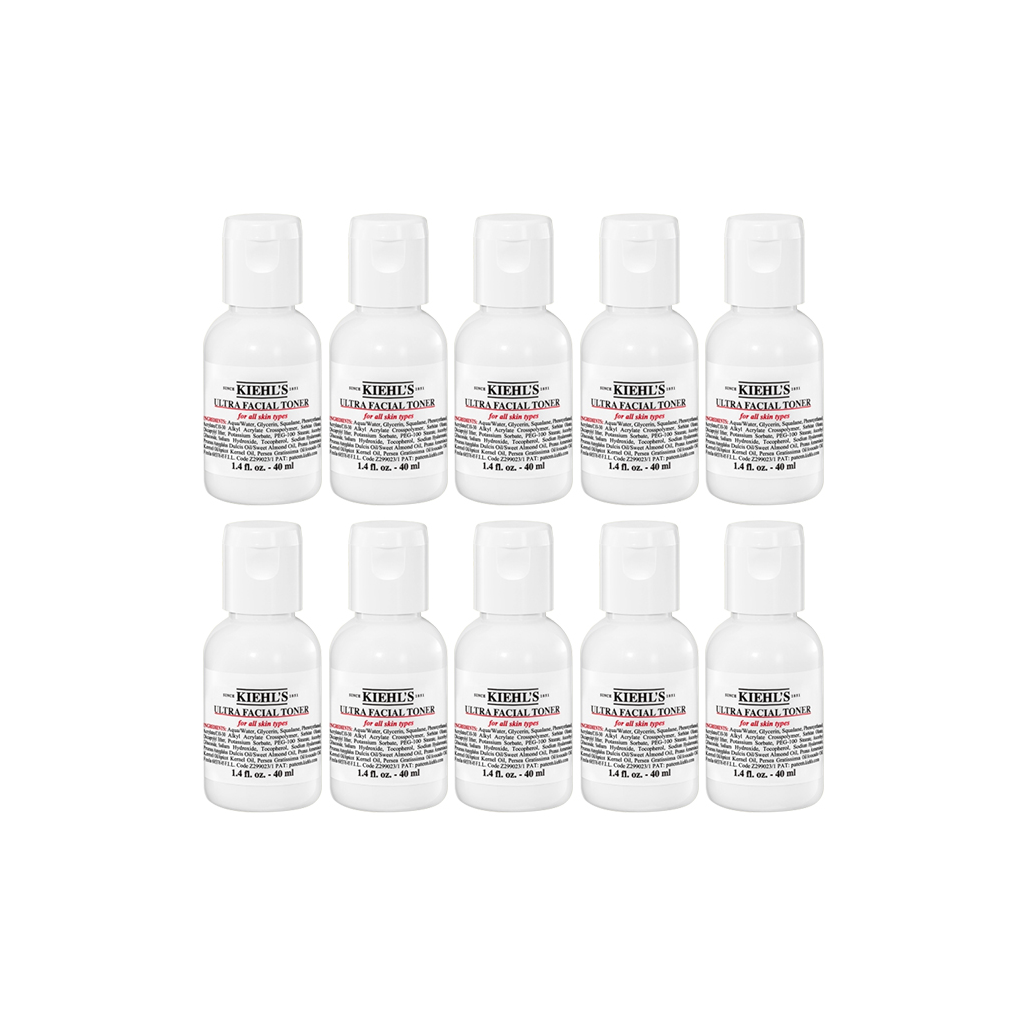 Kiehl's Высокая Увлажняющая Сыворотка Тонер Пробник Упаковка Увлажнение и Питание 40 мл*3 40 мл*5