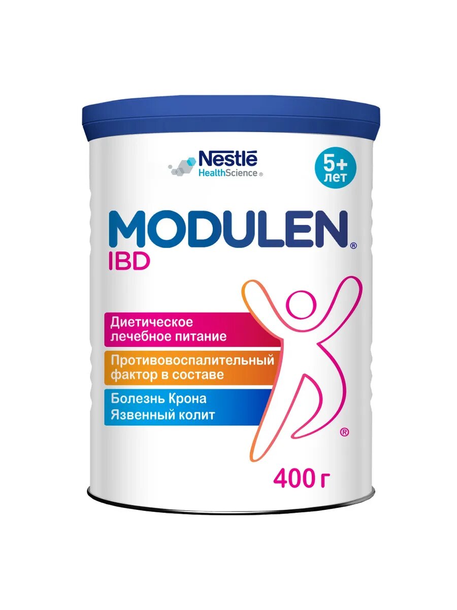 Modulen ibd смесь для энтерального питания для детей от 5 лет и взрослых 400 гр