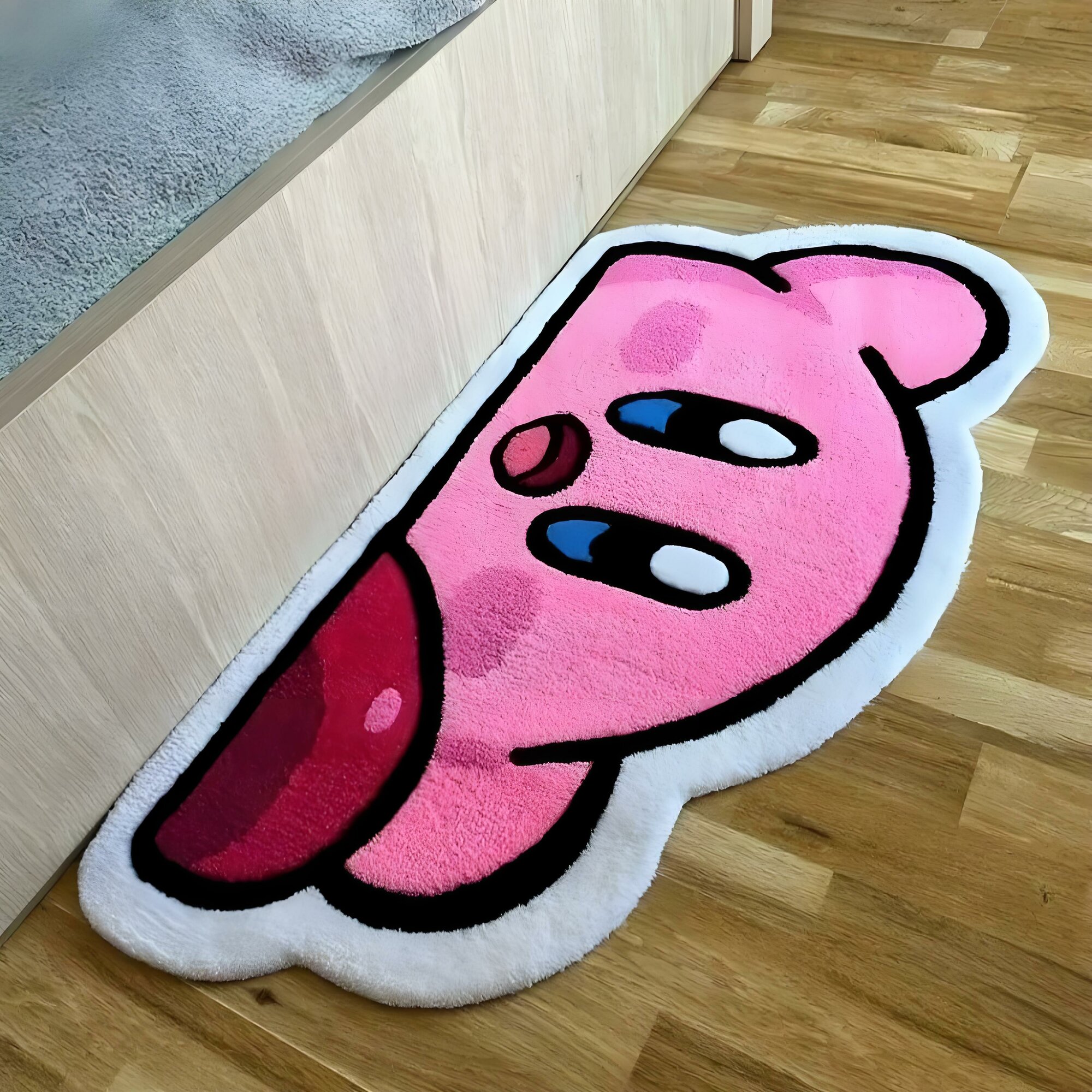 Милый мультфильм про покемонов Коврик Kirby TAKARA TOMY 45x90cm