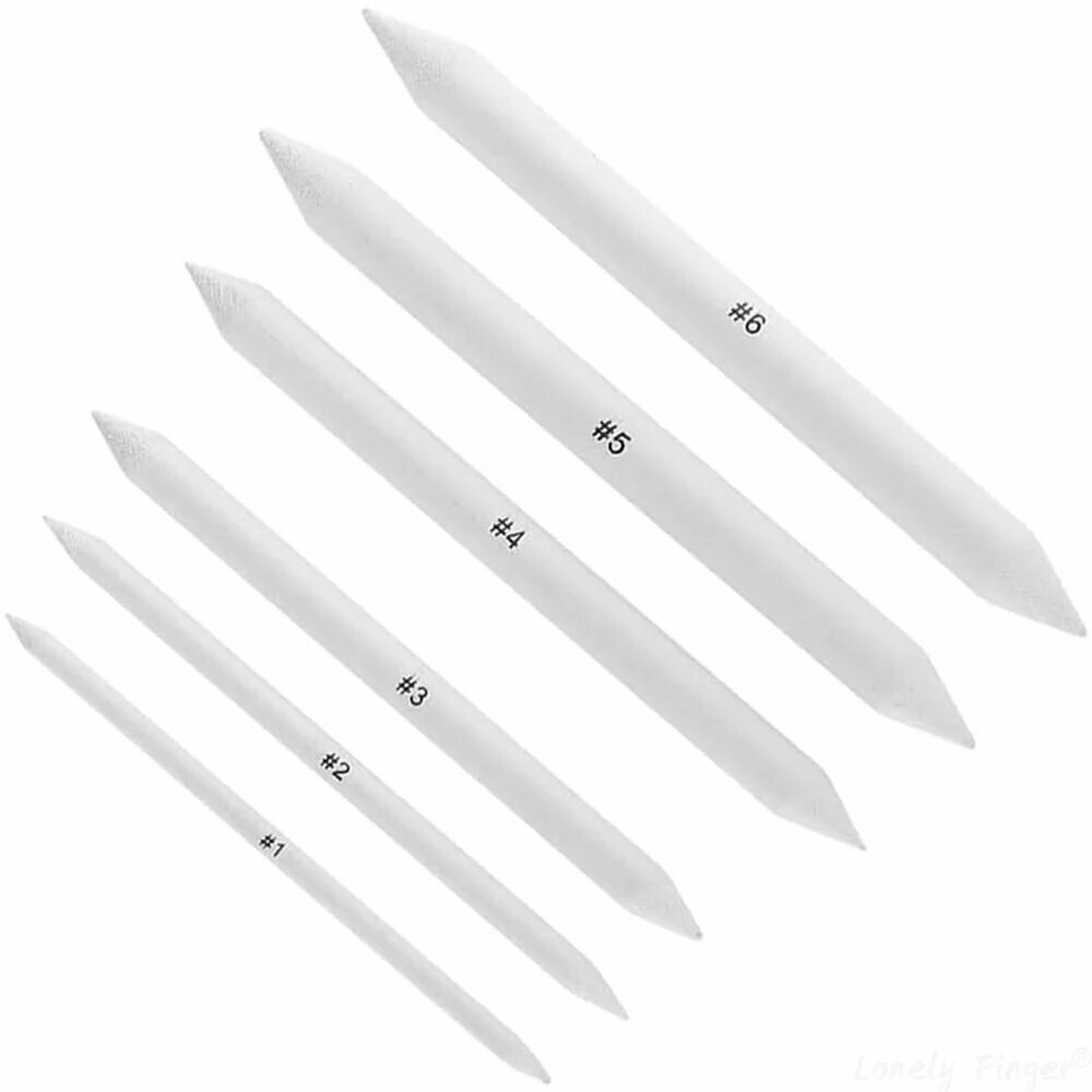 Набор бумажных растушевок 6/12 шт. 6pcs Paper Pen