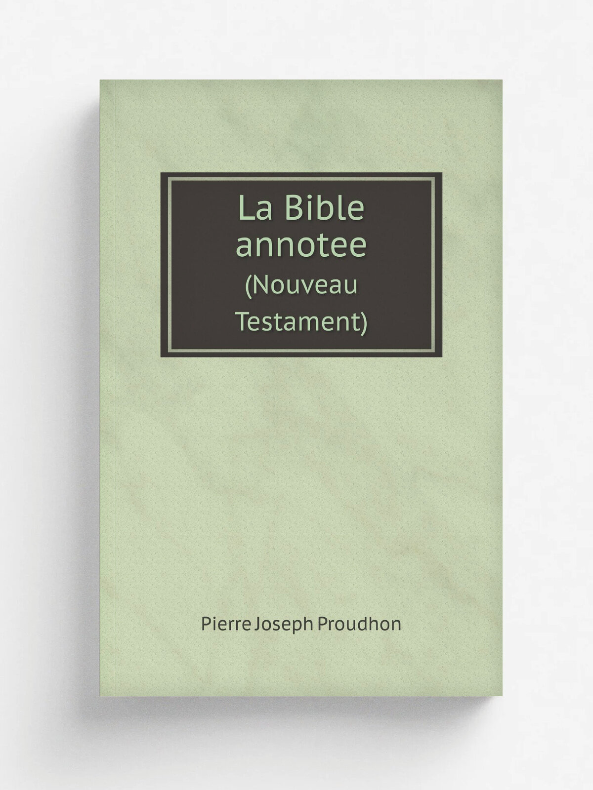 La Bible annotee. (Nouveau Testament)