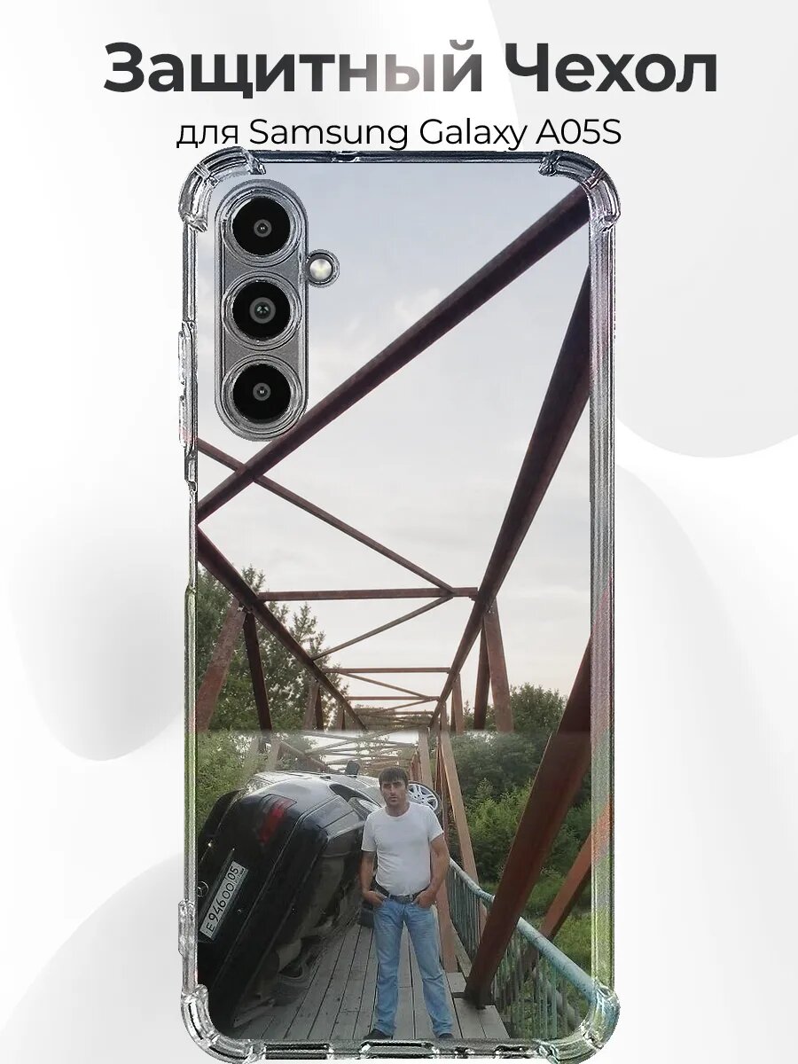 Чехол Samsung A05S Mercedes ML W163 на боку