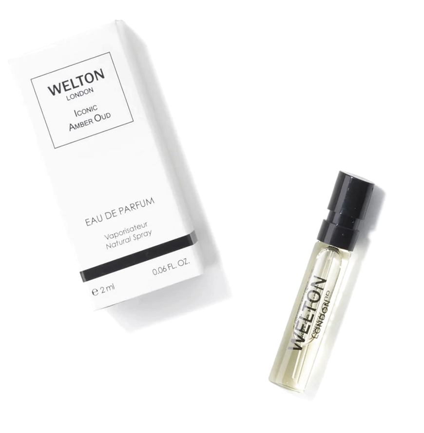 Парфюмерная вода унисекс Welton London Iconic Amber Oud 2 мл миниатюра - Амбер Уд