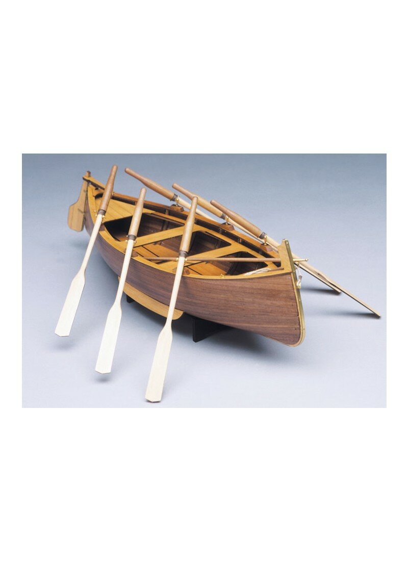 Сборная деревянная модель корабля Mantua Model 1/12 Итальянская рыбацкая лодка Гоццо Лигуре (Gozzo Ligure), арт. 735
