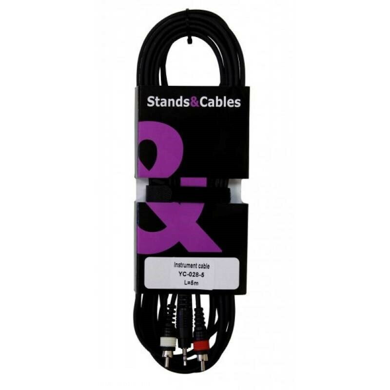 Кабель STANDS & CABLES YC-028 5 распаянный соединительный, 5 метров