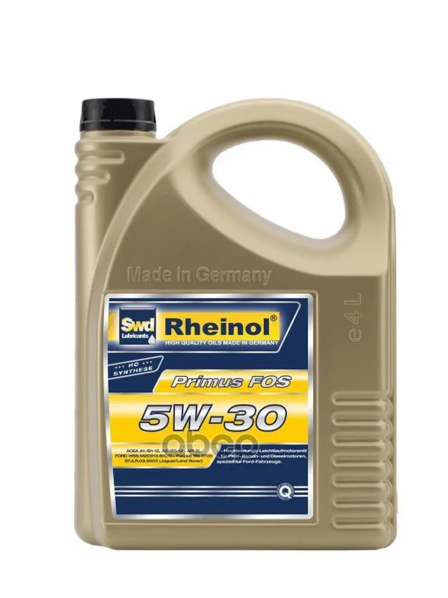 Primus Fos 5W-30 4Л SWD Rheinol арт. 31173485