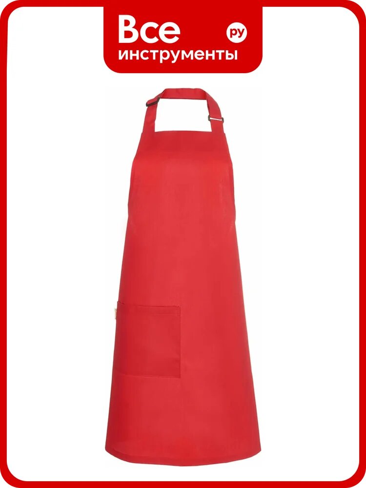 Фартук с нагрудником союзспецодежда HORECA, красный, б/р 2000000055992