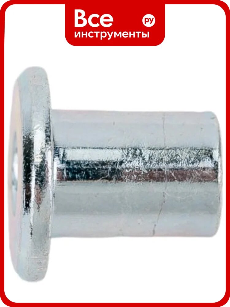 Гайка Эриксона с плоской головкой ЗУБР M6x12мм 5 кг /780 шт/ оцинк. шест. 5мм 303770-5