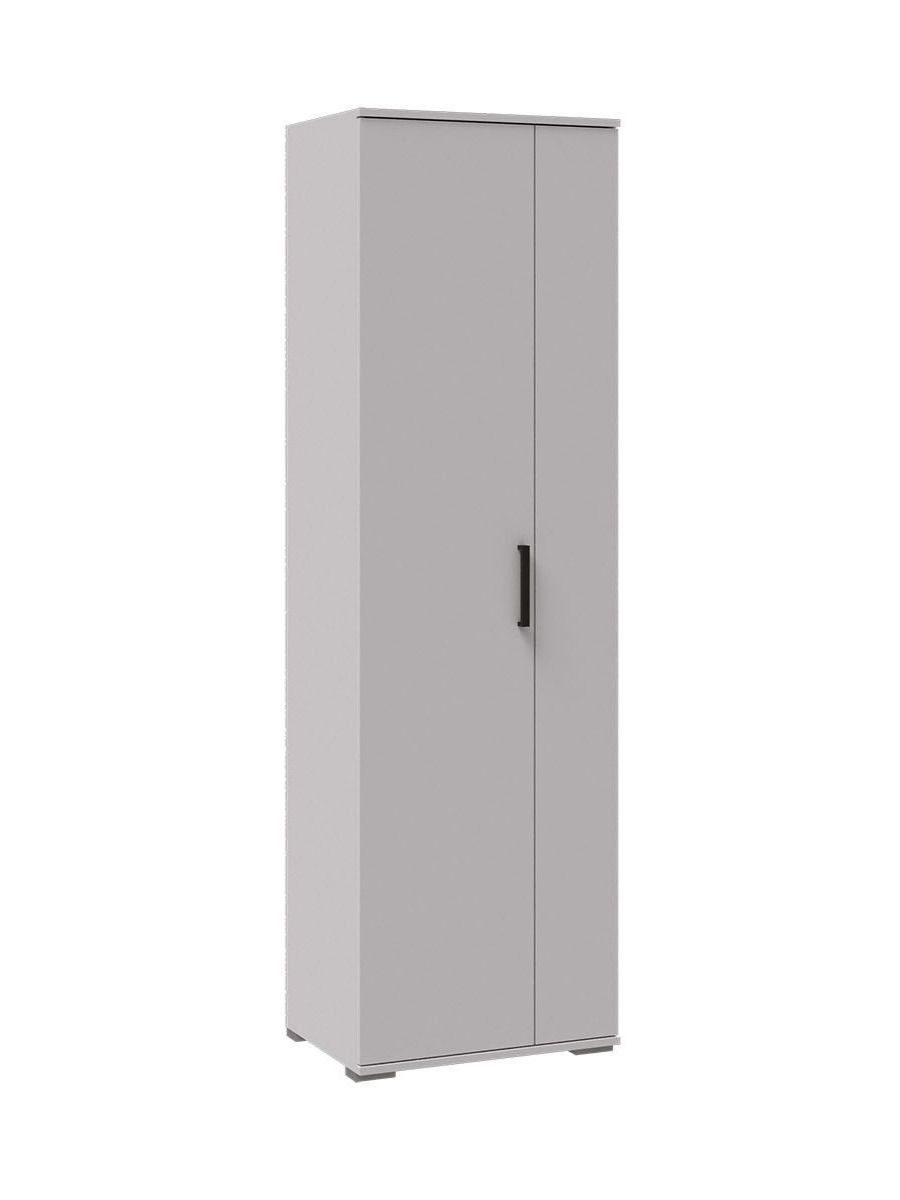 Шкаф платяной (Гостиная Сидней-1), белый с тиснением, 2000х600х430, микон