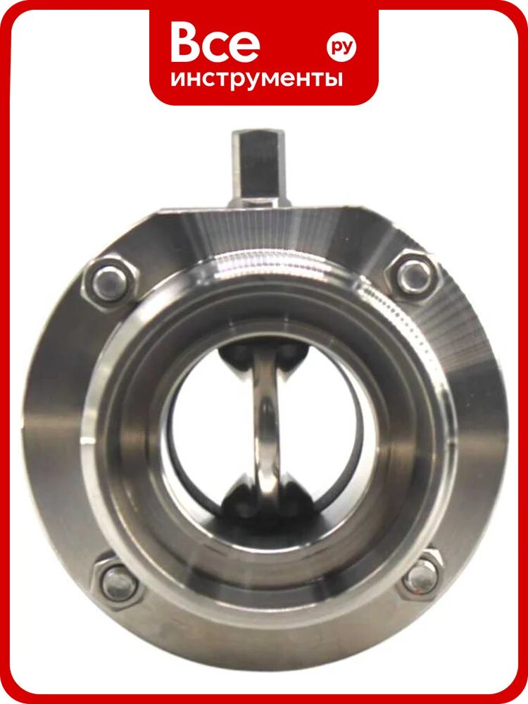 Затвор дисковый резьбовой нержавеющий NEWKEY EPDM, AISI304 DN40 (1_1/2), (CF8), PN8 NK-DZmEPDM40/4