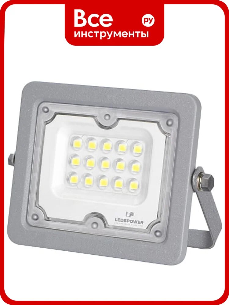 Светодиодный прожектор LEDS POWER 10Вт 6500К (серия BK02) 004815