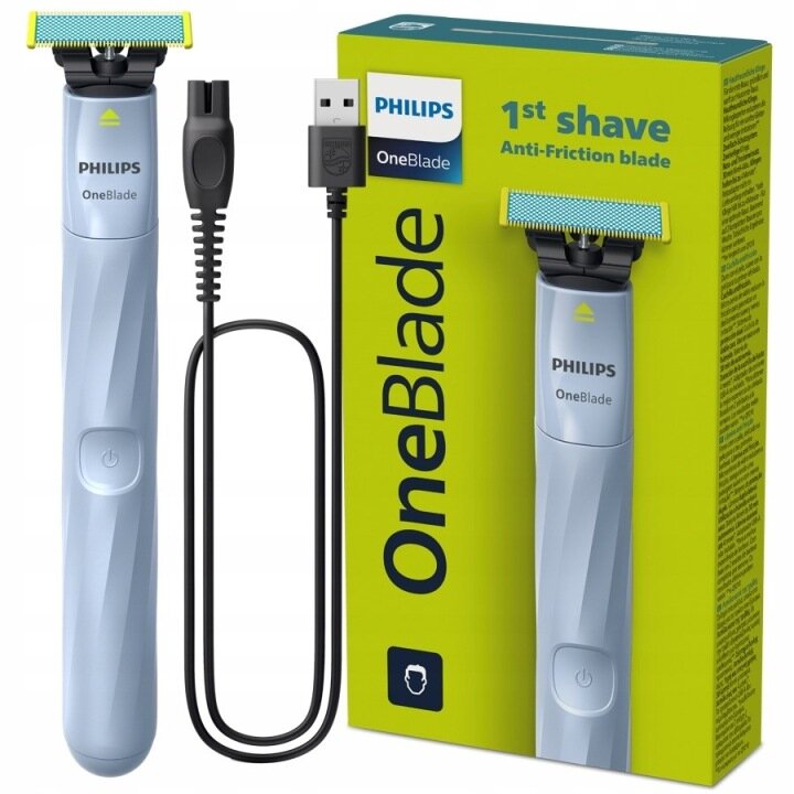 Бритва Philips OneBlade First Shave QP1324/20 серый