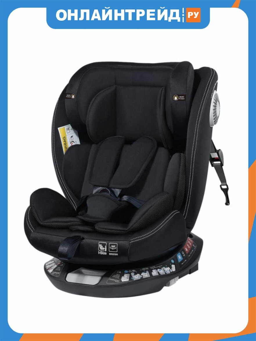 Автокресло Ining Baby KRC001 0+/1/2/3 black