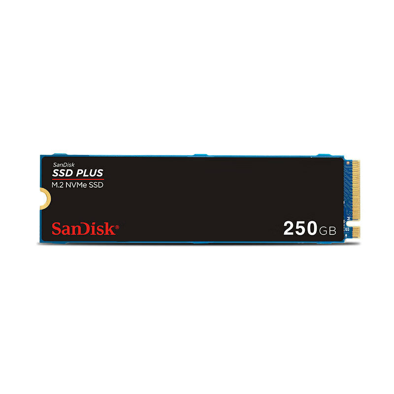 SanDisk 250GB M.2 NVMe SSD 2400MB/s скорость чтения PCIe 3.0 TLC высокоскоростная память Цвет：PLUS Enhanced Version