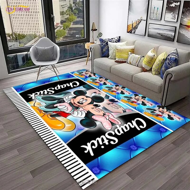 Коврик в гостиную Микки Маус 100x150 см, цвет 6