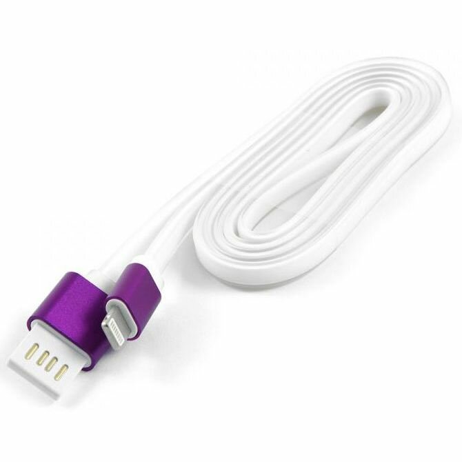 Кабель Gembird CC-ApUSBp1m 1м Lightning фиолетовый