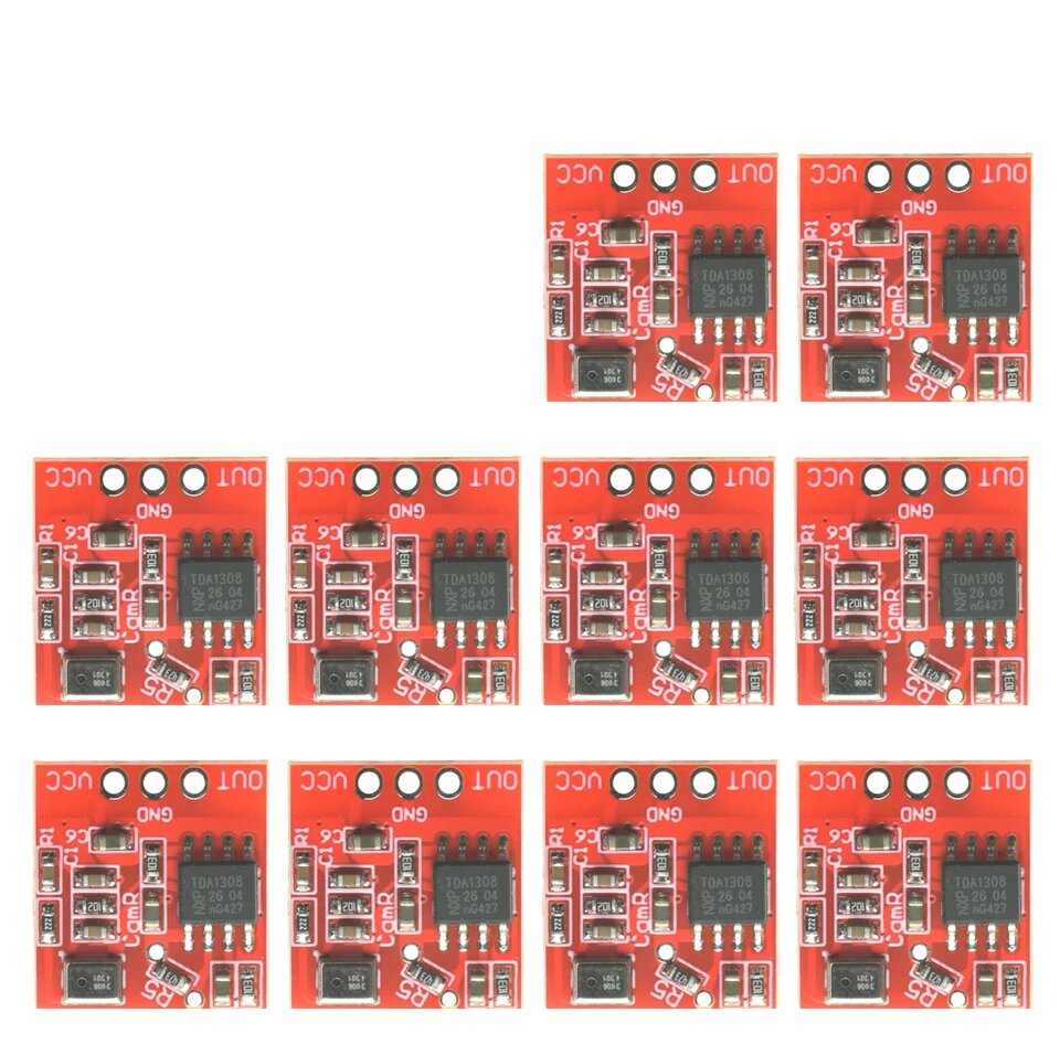 Модуль усилителя микрофона TDA1308 10PCS