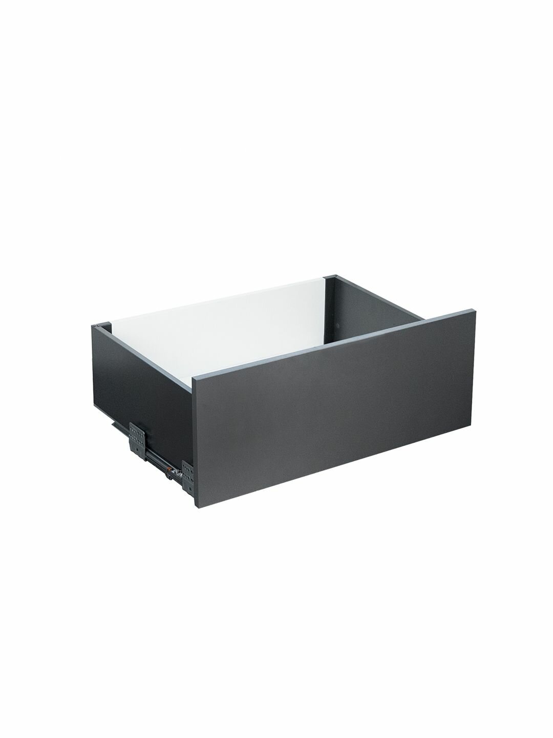 Система ящиков Slimbox Evolution L-400 H=167 графит PUSH TO OPEN ДСП16мм, компл