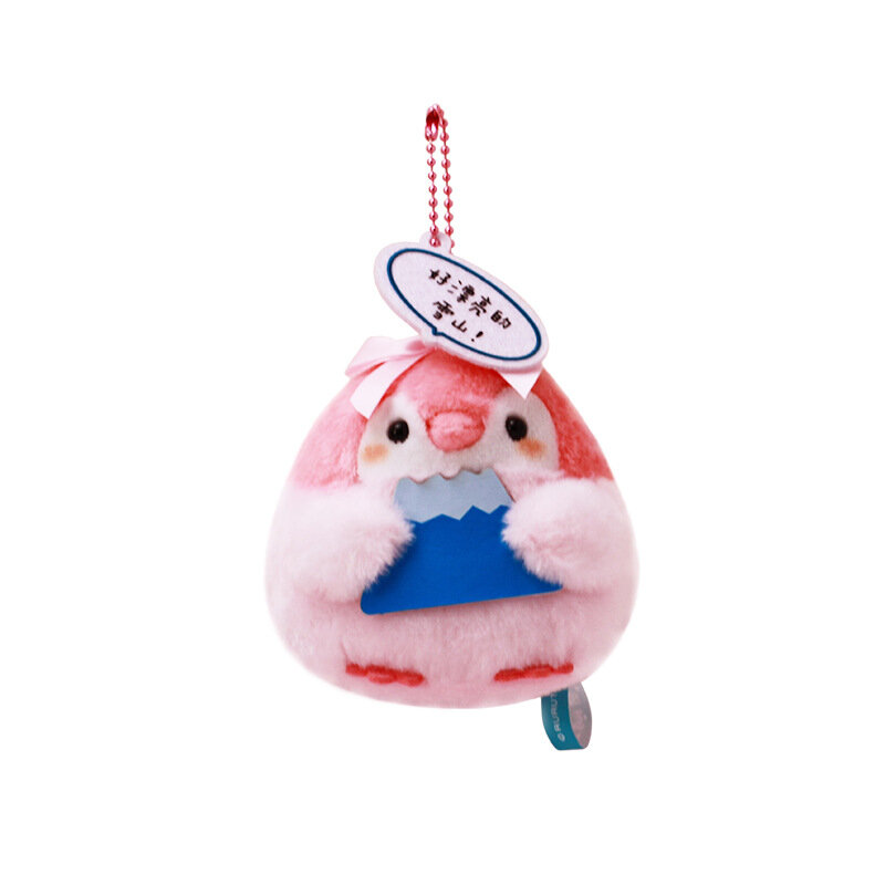Рюкзак унисекс 77 SEVEN DREAM Милый рюкзак-пингвин, 10 см EU, Little Penguin[Pink Mount Fuji]