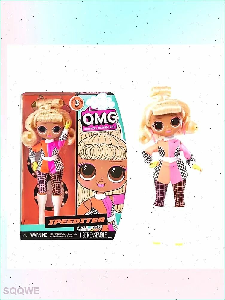 Кукла MGA OMG Sunshine Speedster / Игрушка-сюрприз Speedster Модная Кукла OMG, Подходящая Для Детей В Возрасте От 4 Лет И Старше.