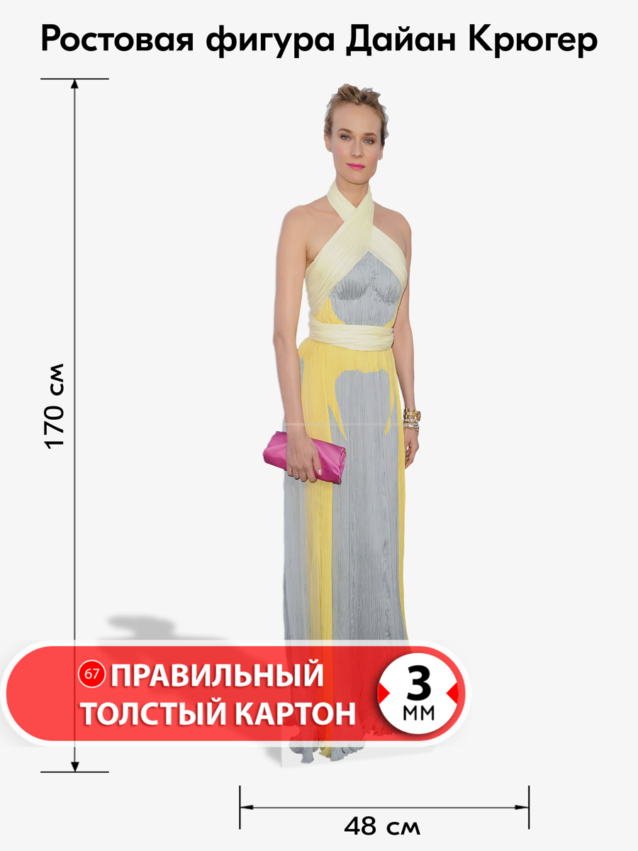 Аксессуар для фотосессий, самое это, Дайан Крюгер ростовая фигура
