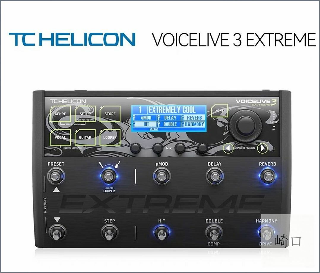 Эксклюзивный набор эффектов для TC Helicon VoiceLive 3 Extreme