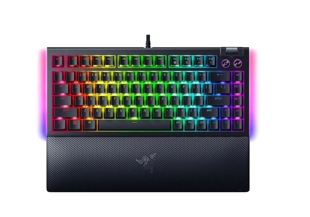 Клавиатура Razer BlackWidow V4 75% черный