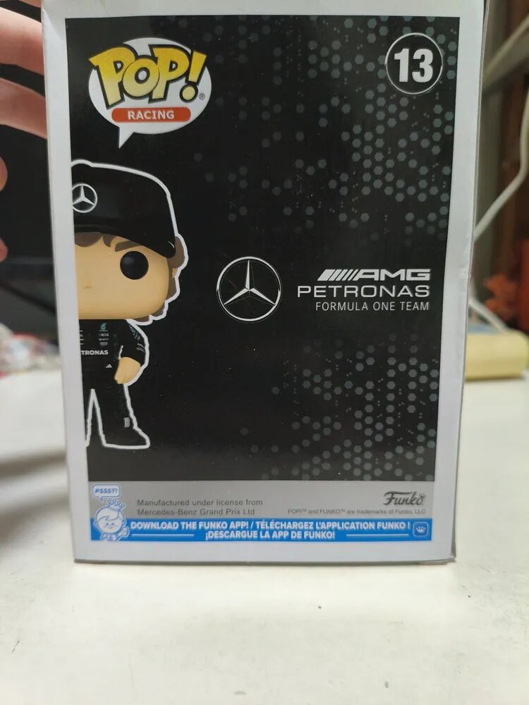 Фигурка Mercedes-Benz team Italian driver F1 #13 Kimi Antonelli