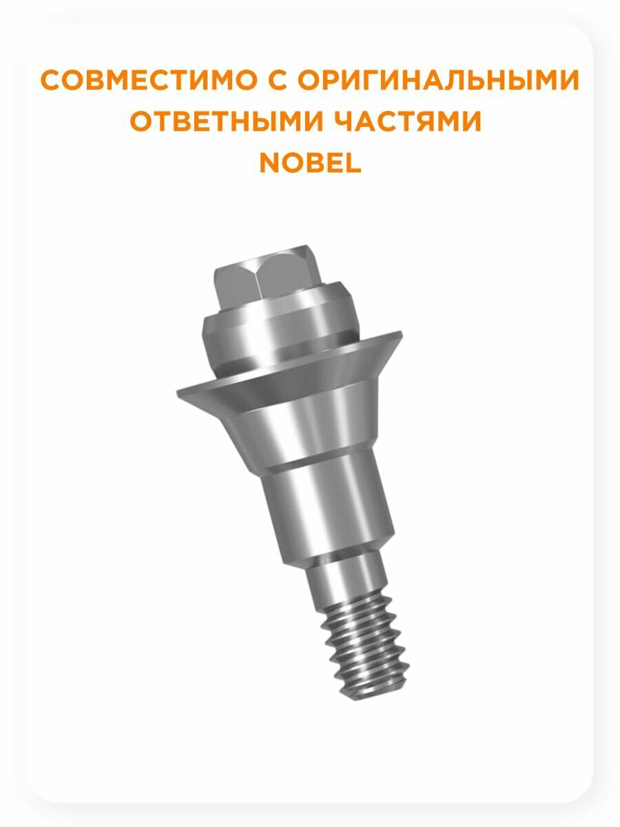 Абатмент прямой мультиюнит Straumann Bone Level RC G/H - 2 — фото 1