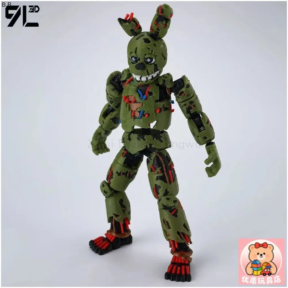 Экшен подвижная фигурка Спрингтрап FNAF