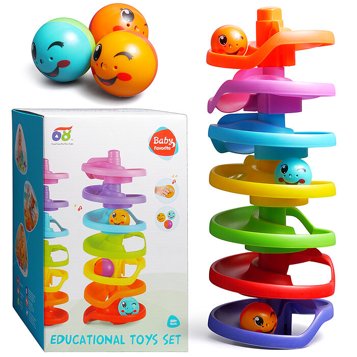 Игра Горки 618-160 "Веселые скаты" в коробке