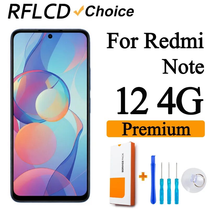 23021RAAEG 23021RAA2Y для Xiaomi Redmi Note 12 4G ЖК-дисплей с цифровым INCELL No Frame