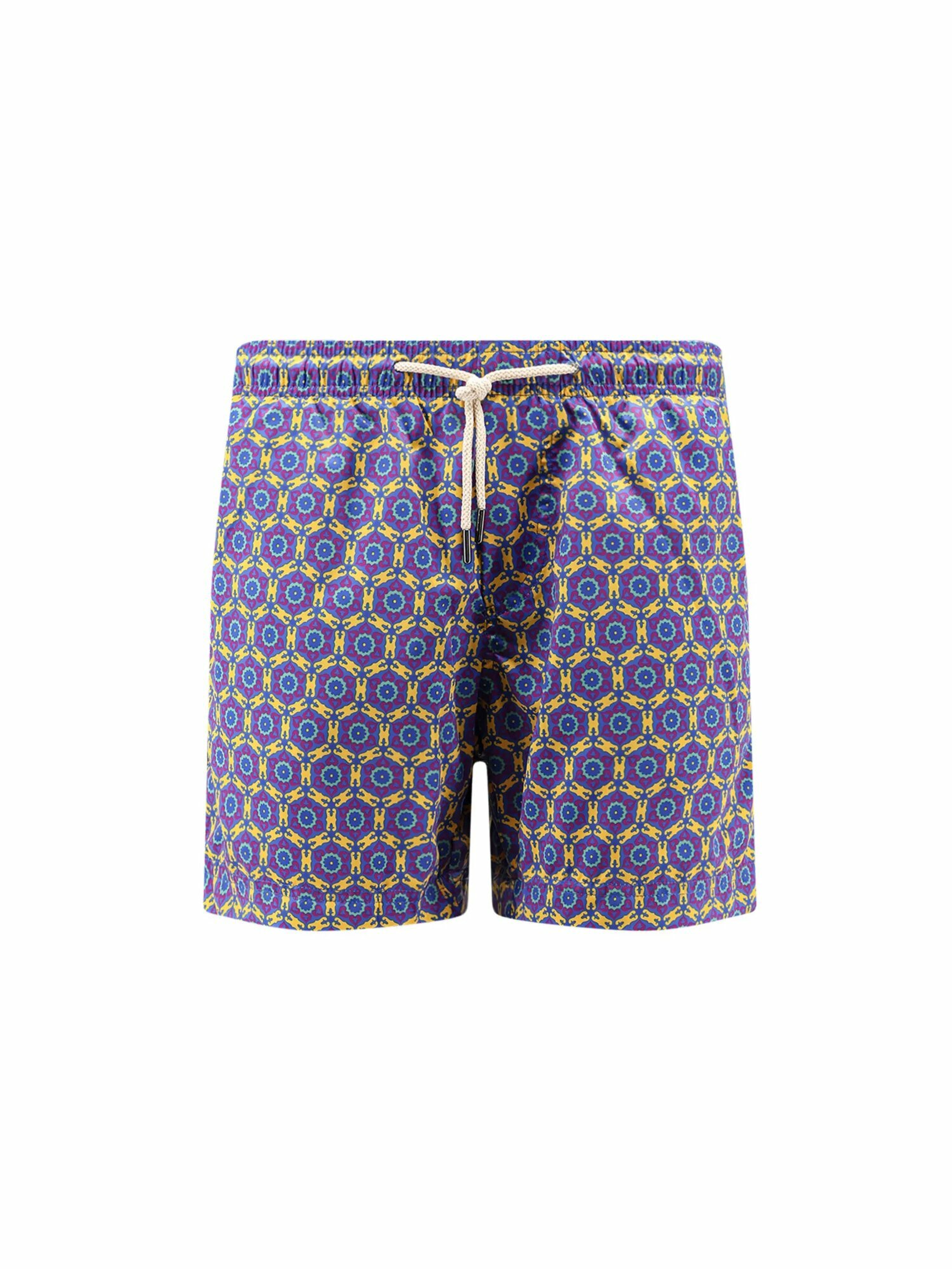 Шорты для плавания Geometric-print drawstring swim shorts