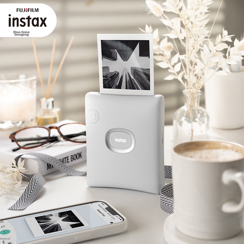 Fujifilm INSTAX SQUAER Link мгновенная камера с принтером для смартфона горный белый для студентов и дома Конфигурация