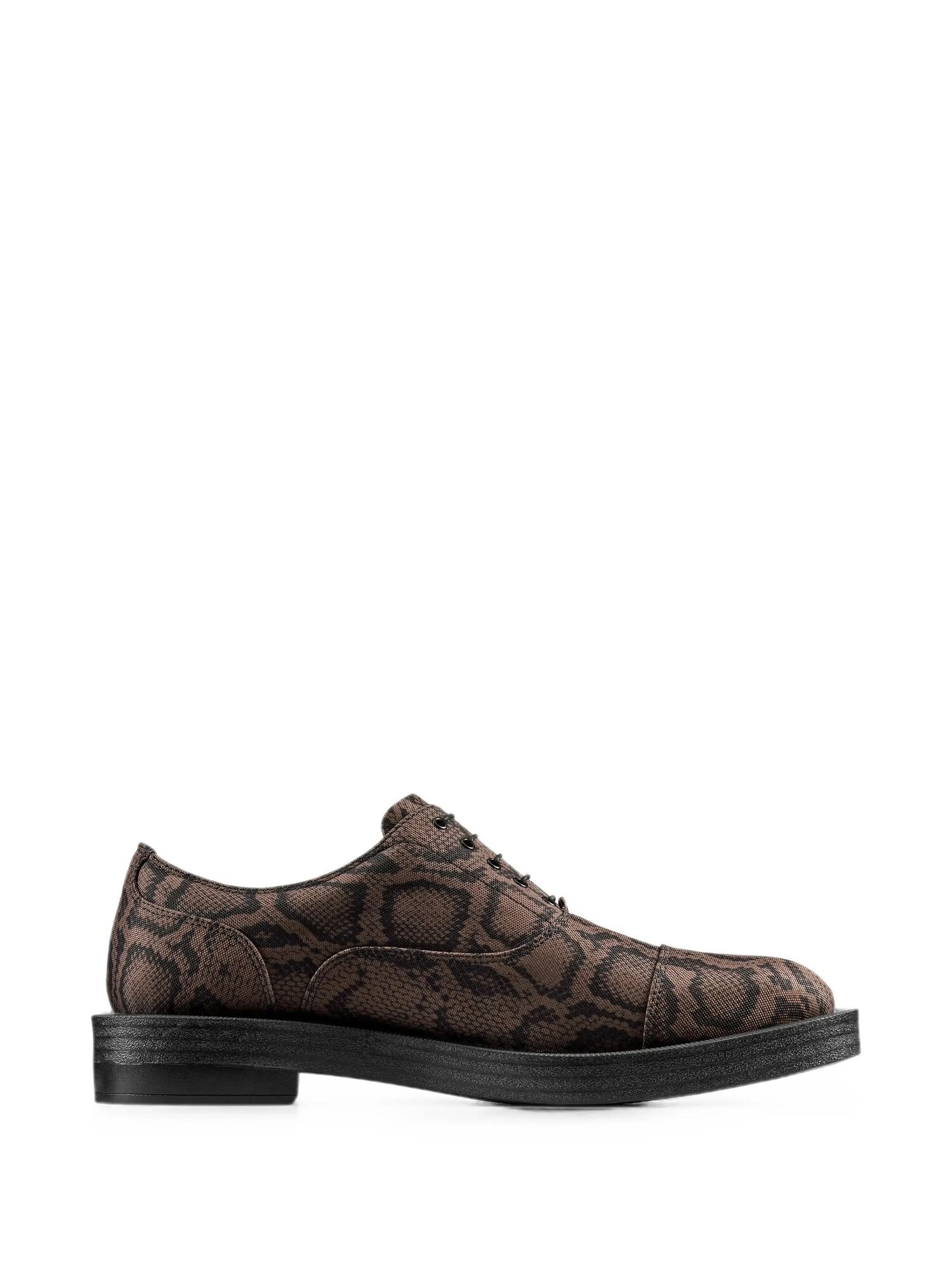 Туфли Snake-effect Oxford shoes 