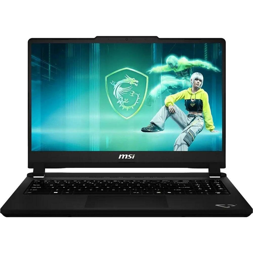 Ноутбук MSI Cyborg 15 C13WF-229XRU Core i5 13420H 16Gb SSD512Gb NVIDIA GeForce RTX 5060 8Gb 15.6" IPS FHD (1920x1080) FreeDOS grey WiFi BT Cam (9S7-15T121-229)