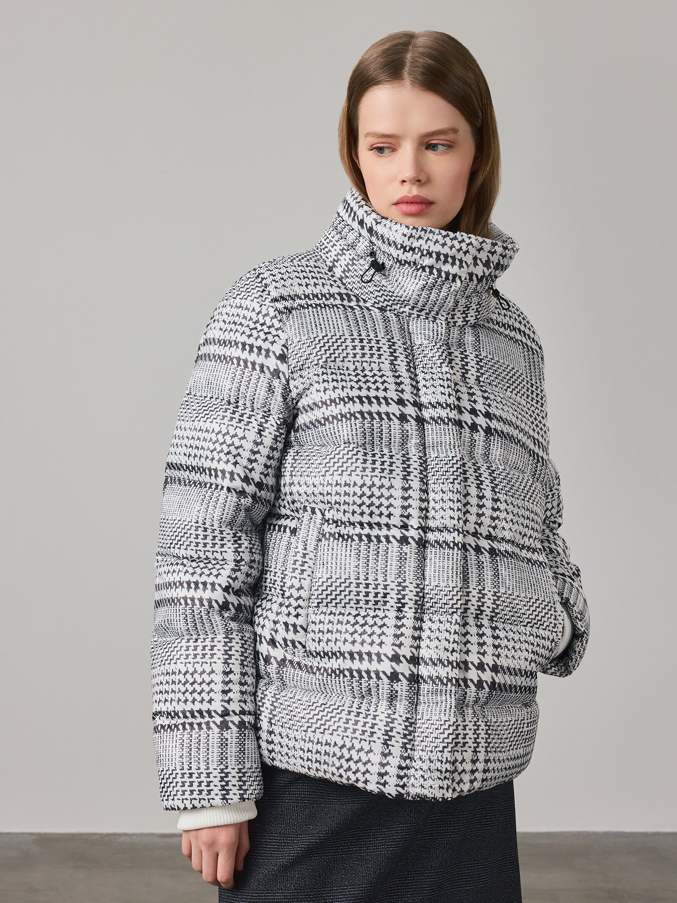 Куртка JUST CLOTHES Осень-зима 2025, размер 44, белый — фото 1