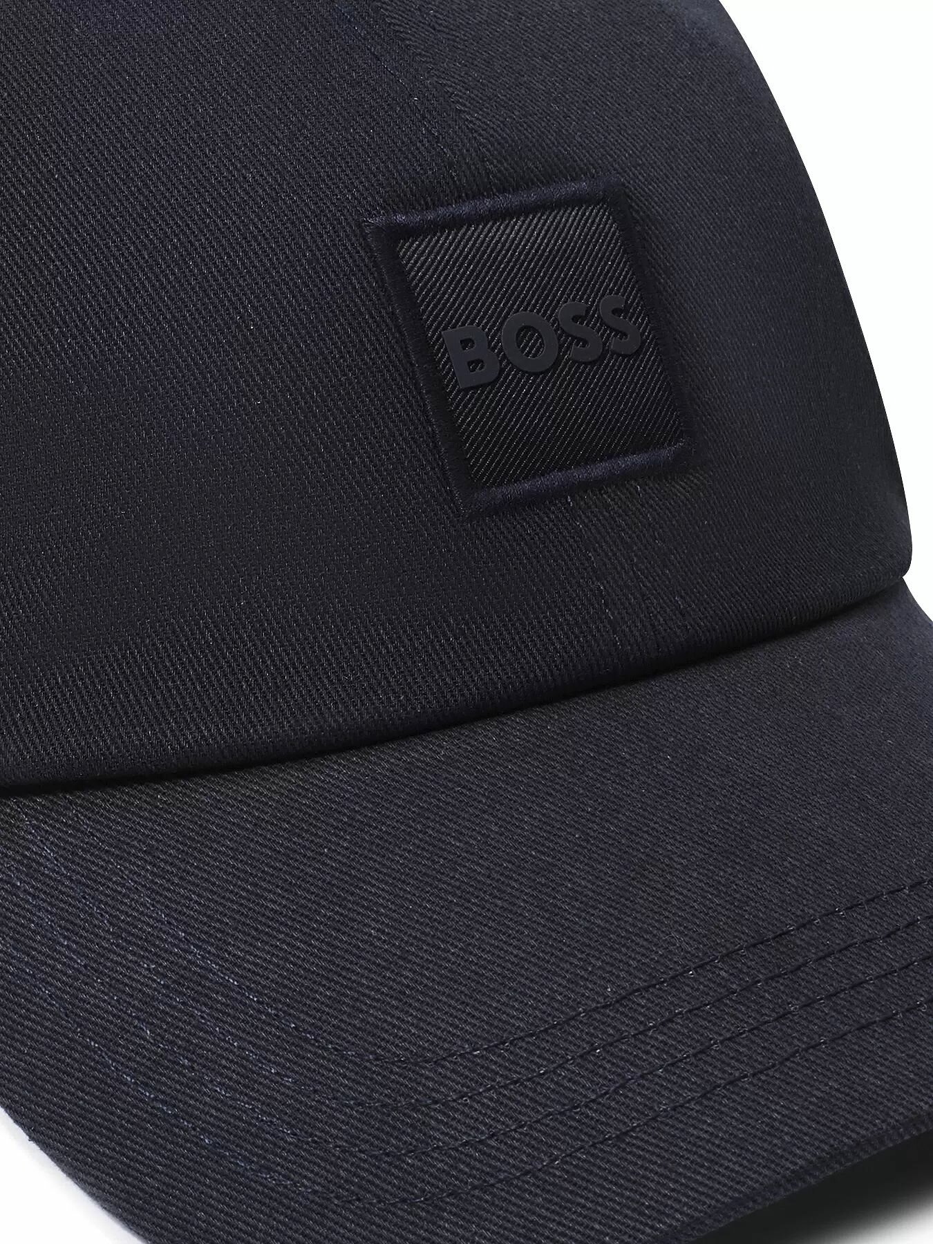 Бейсболка BOSS для мужчин, размер Б/Р, темно-синий — фото 1