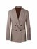Пиджак Max Mara Mélange-effect double-breasted blazer, размер 42